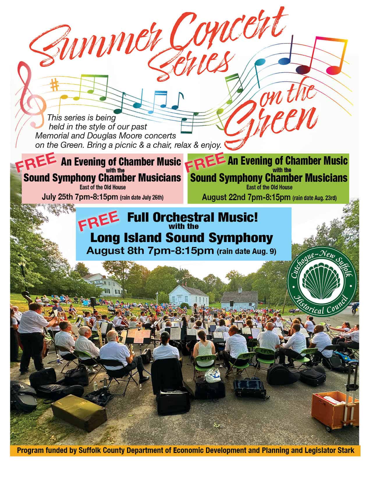 FREE summer concert series begins with Chamber musicians on July 25 ...